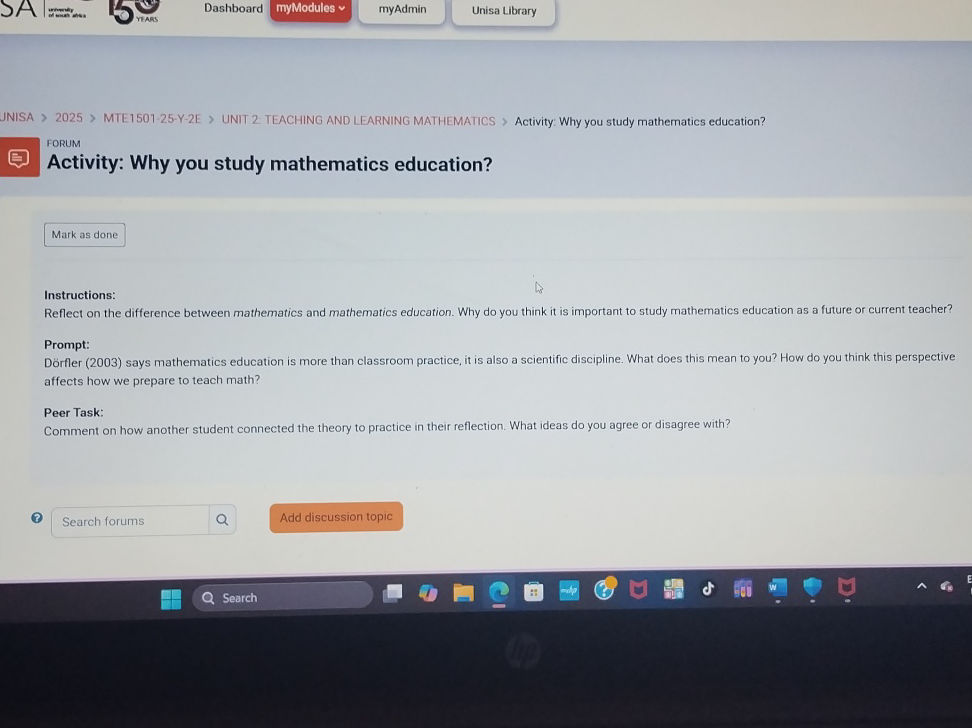 Instructions: Reflect on the difference | StudyX