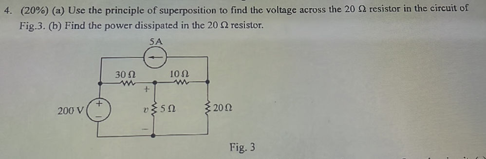 4. (20%) (a) Use the principle of | StudyX