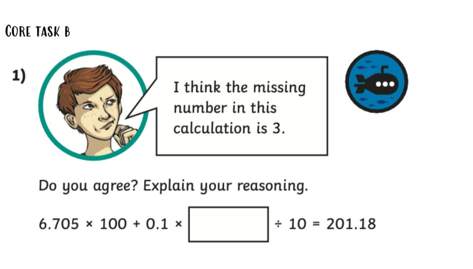1) I think the missing number in this | StudyX