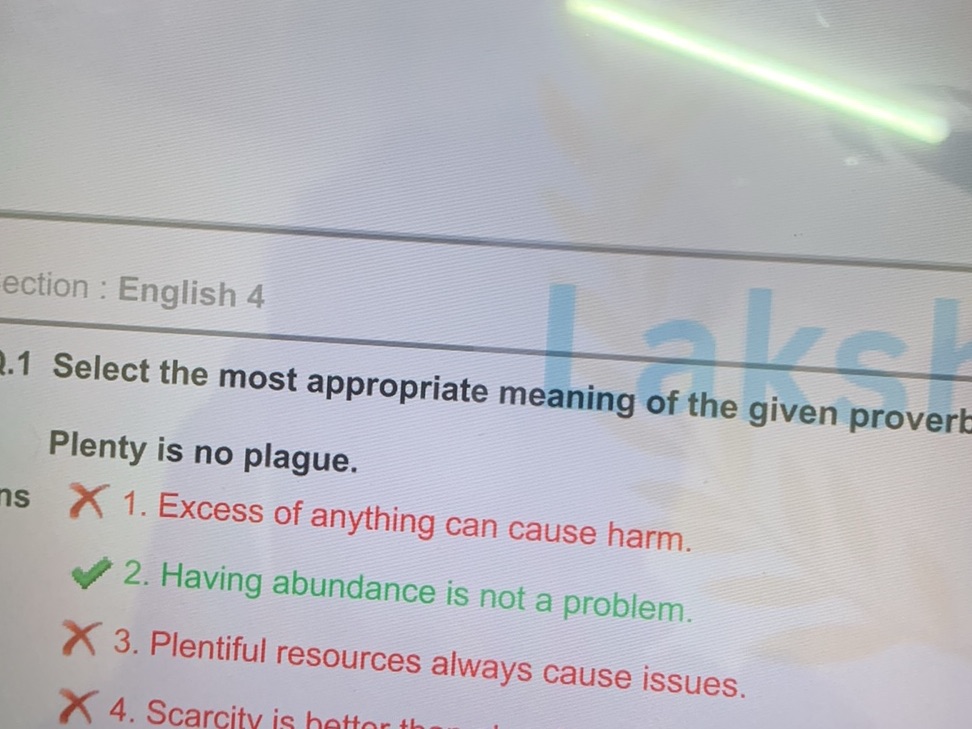 Q.1 Select the most appropriate meaning of | StudyX