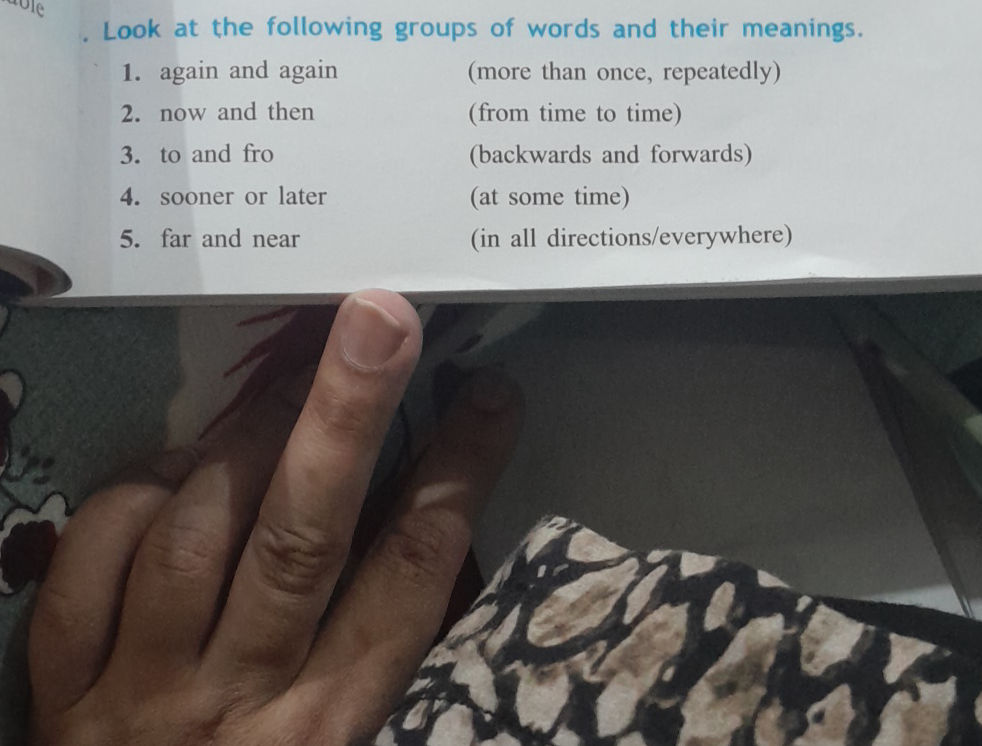 Look at the following groups of words and | StudyX