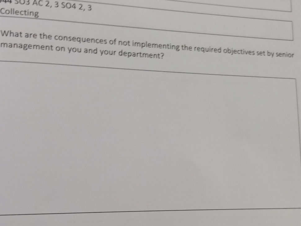 What are the consequences of not | StudyX