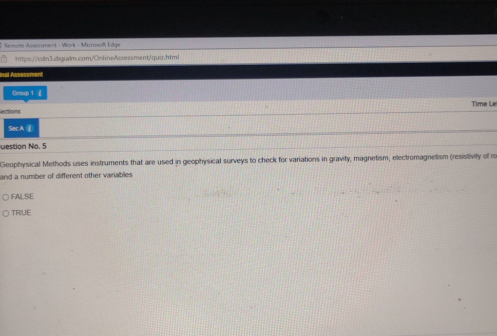 Geophysical Methods uses instruments that | StudyX