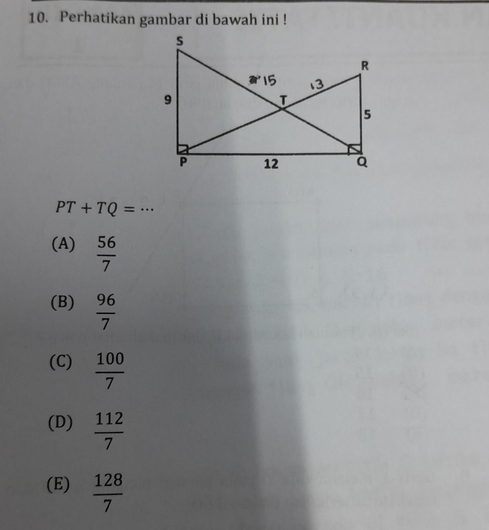 10. Perhatikan gambar di bawah ini ! ``` | StudyX