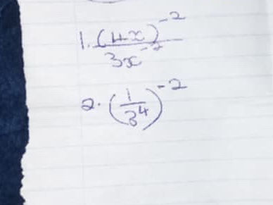 Simplifying exponents and fractions | StudyX