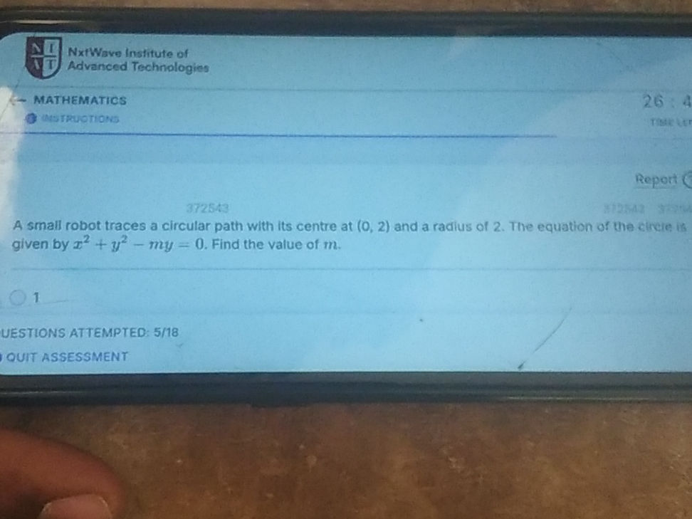 A small robot traces a circular path with | StudyX