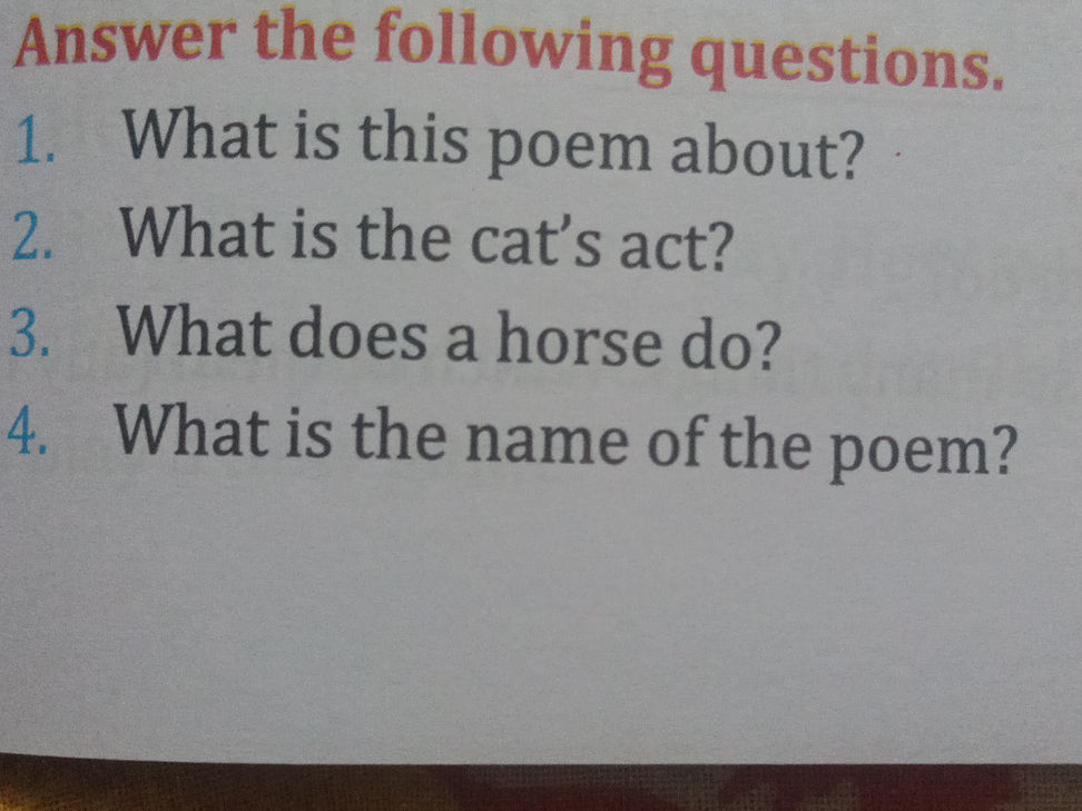 1. What is this poem about? 2. What is the | StudyX