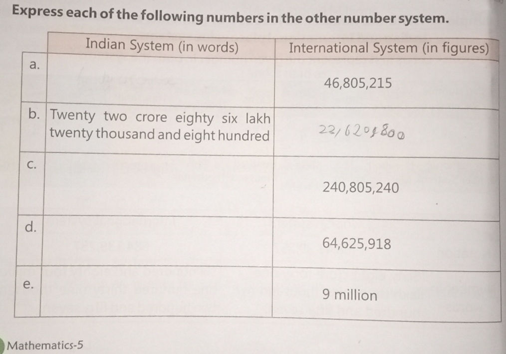 Express each of the following numbers in the | StudyX