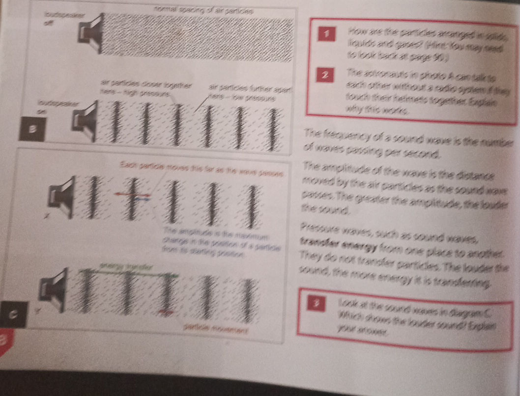 1. How are the particles arranged in solids, | StudyX