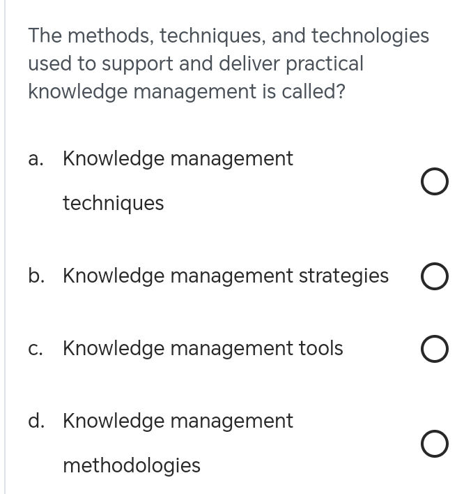 The methods, techniques, and technologies | StudyX