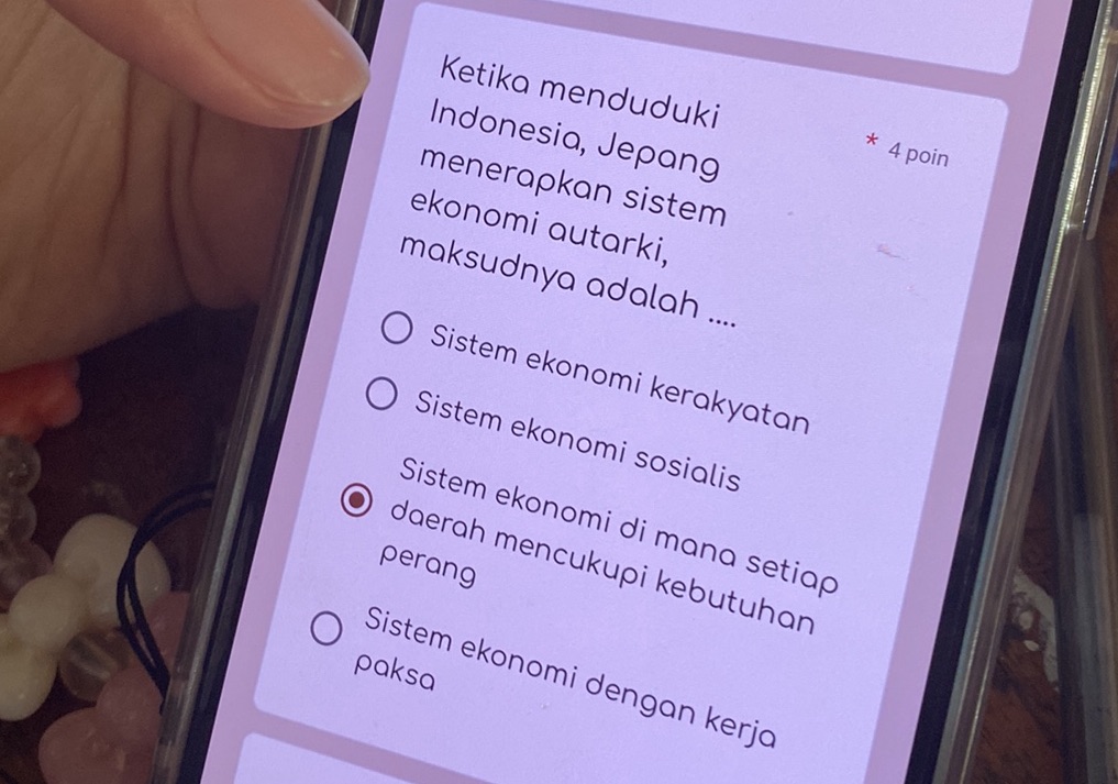 Ketika menduduki Indonesia, Jepang | StudyX