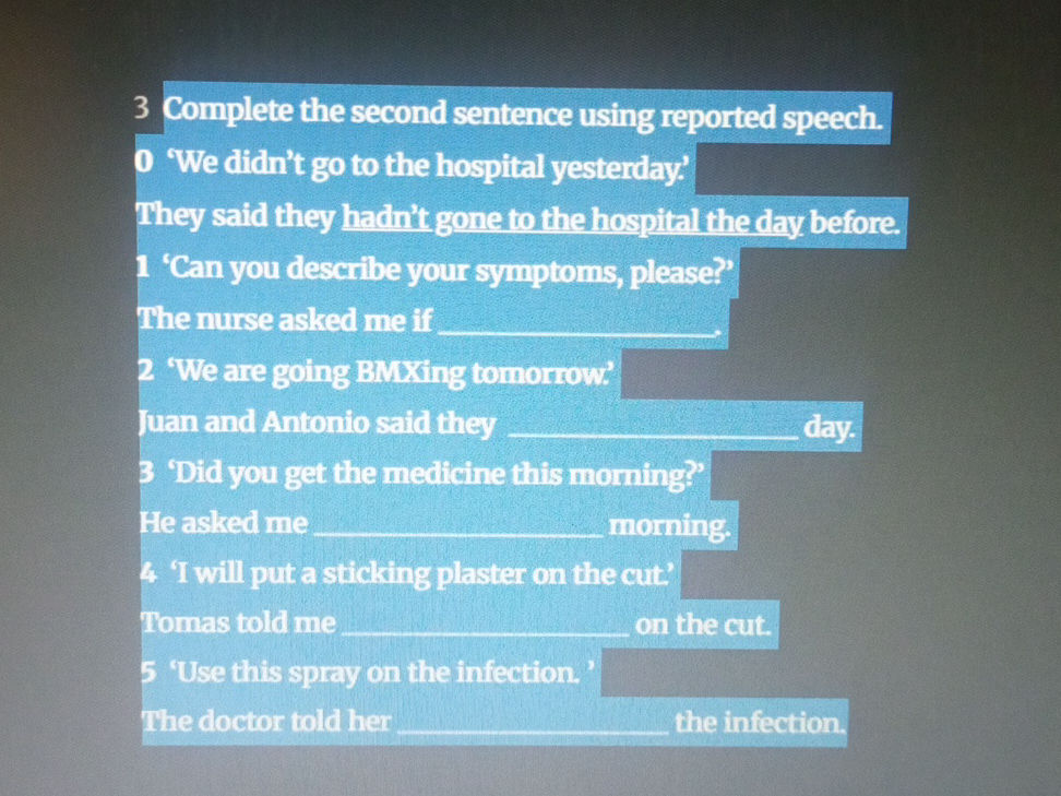 3 Complete the second sentence using | StudyX