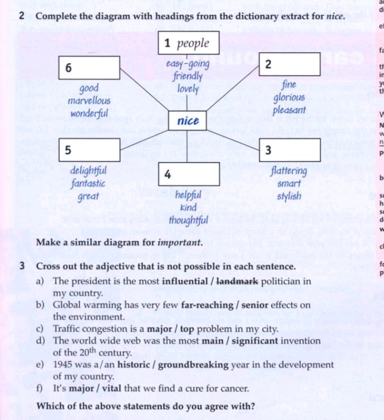 2 Complete the diagram with headings from | StudyX
