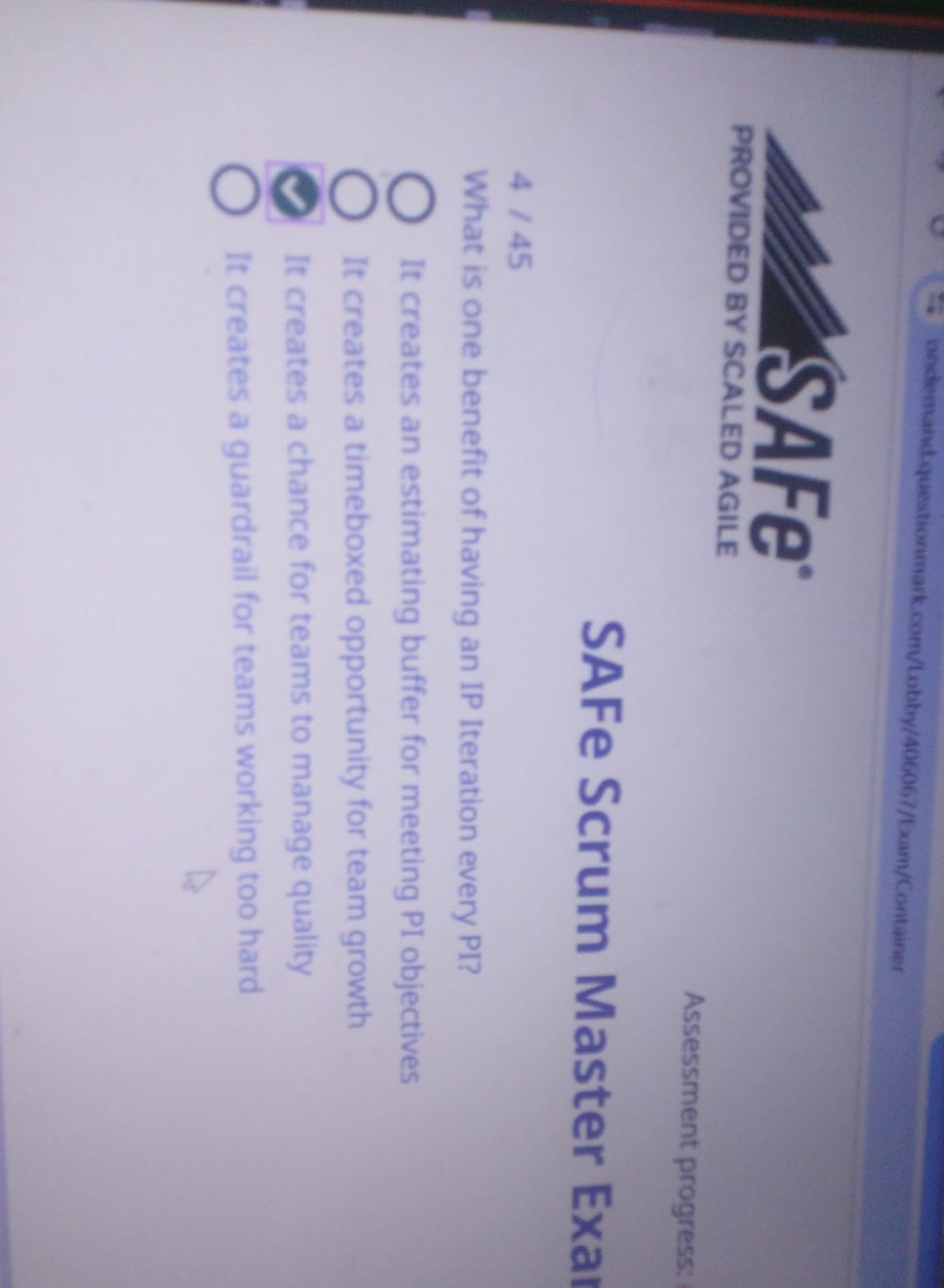 What is one benefit of having an IP | StudyX