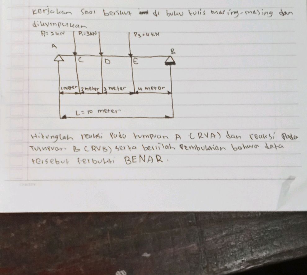kerjakan soal berikut di buku tulis | StudyX