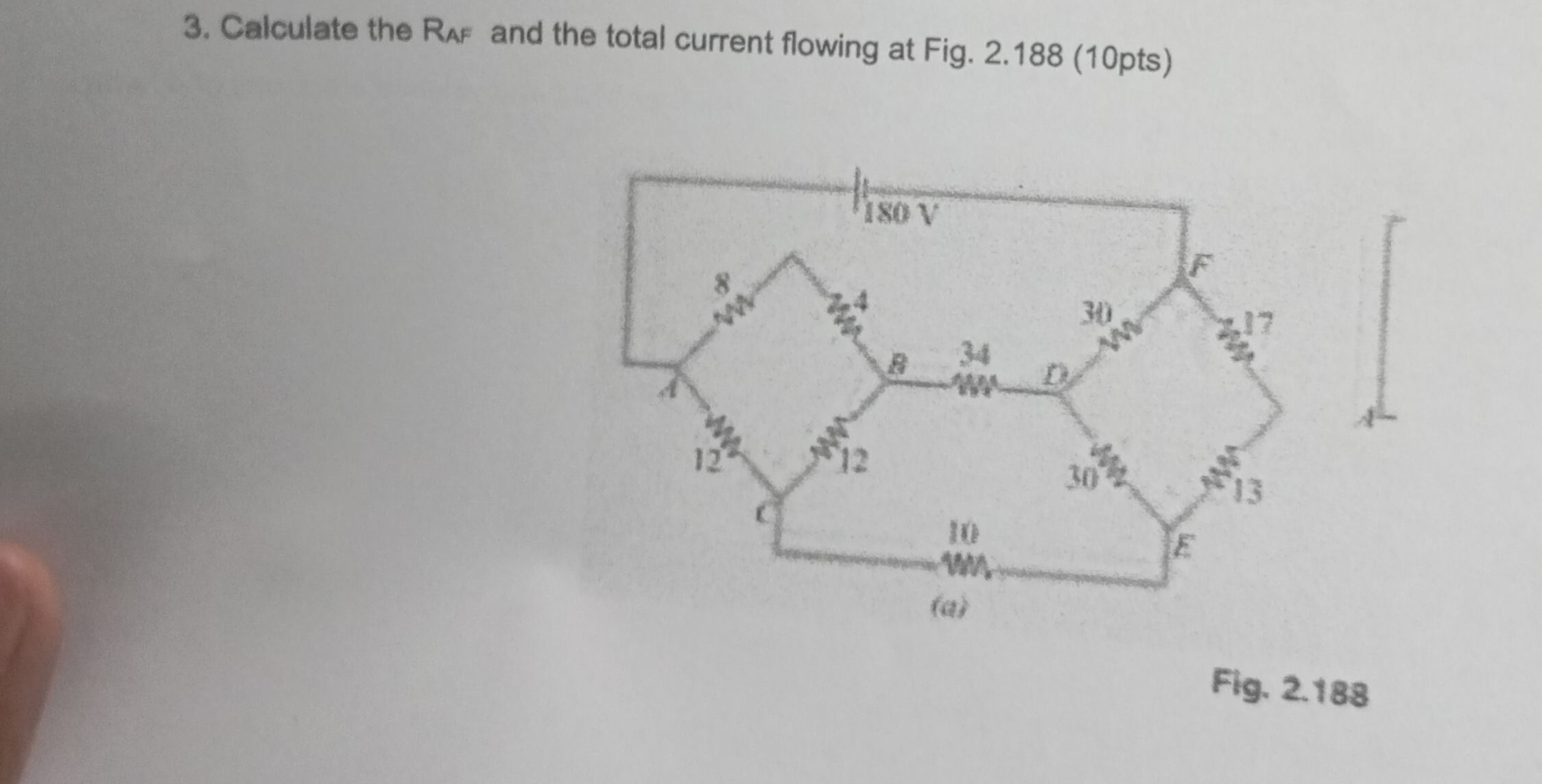 3. Calculate the R$_{AF}$ and the total | StudyX 3. Calculate the R$_{AF}$ and the total | StudyX