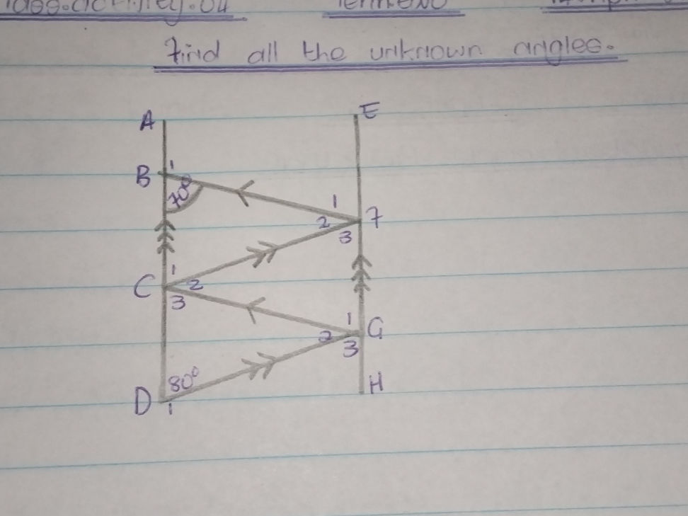 Finding Unknown Angles in Geometry | StudyX