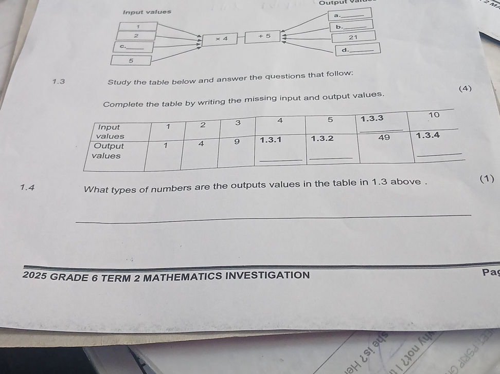 Study the table below and answer the | StudyX