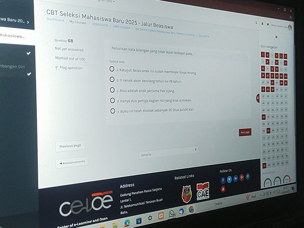 Penulisan kata bilangan yang tidak tepat | StudyX