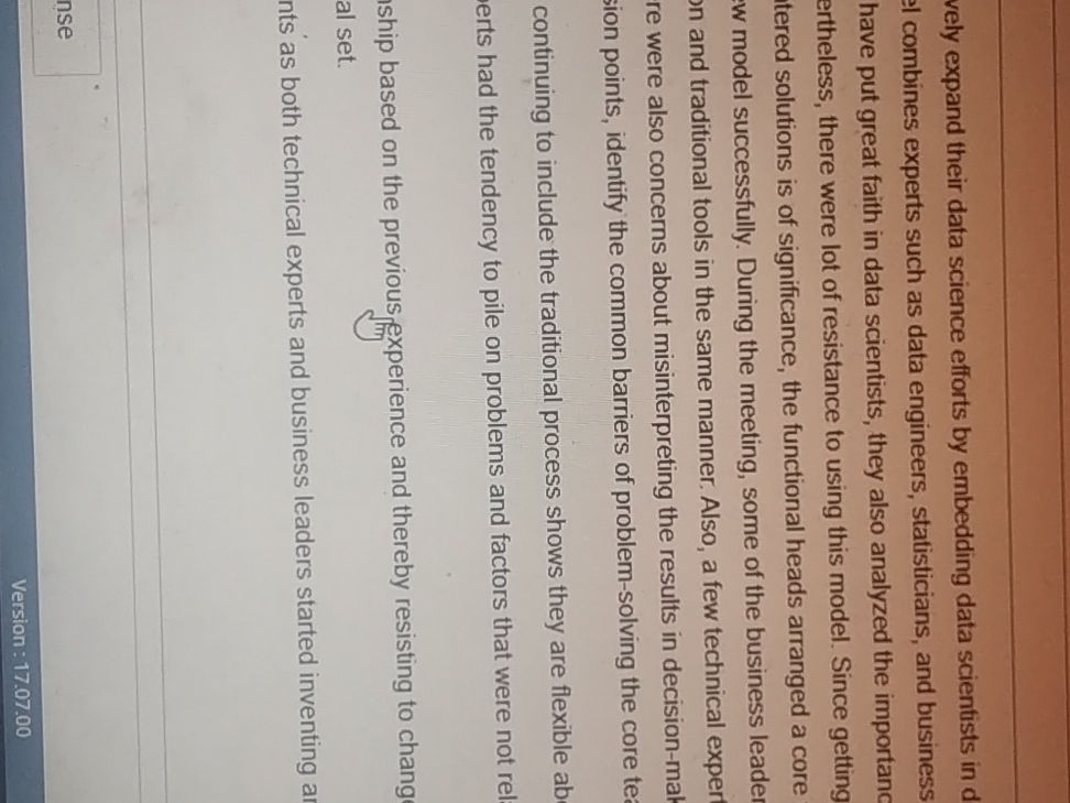 Identify the common barriers of | StudyX