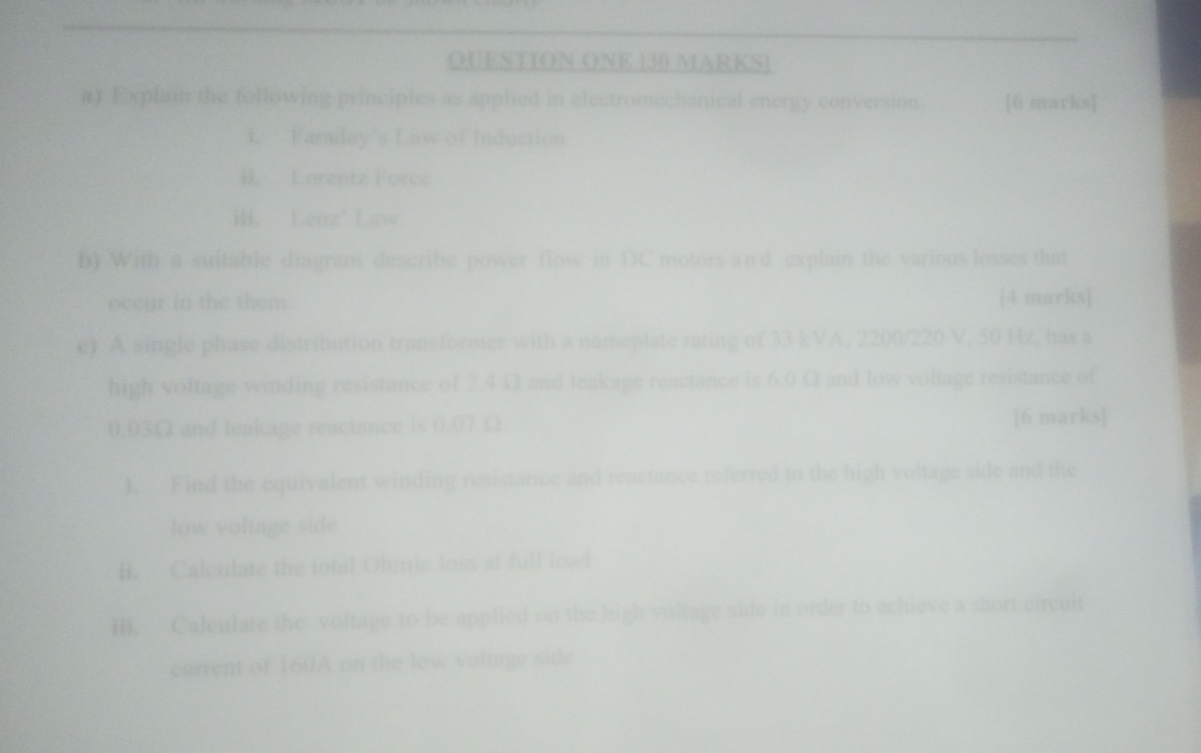 a) Explain the following principles as | StudyX