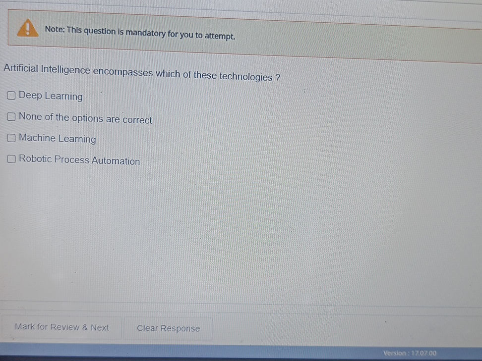 Artificial Intelligence encompasses which of | StudyX