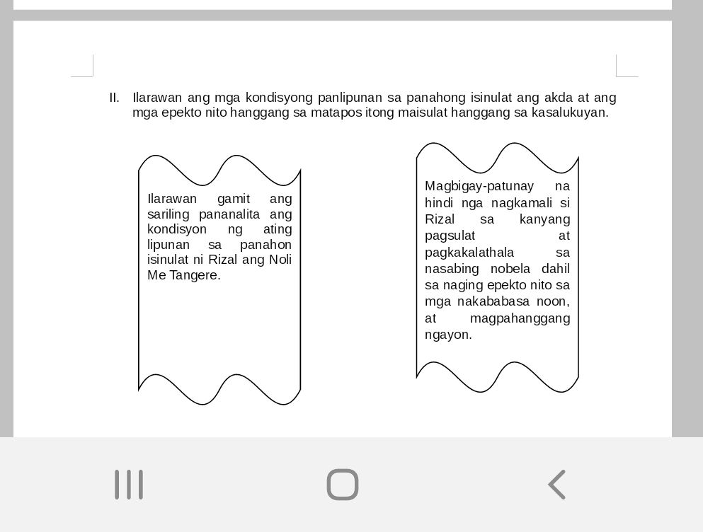 II. Ilarawan ang mga kondisyong panlipunan | StudyX