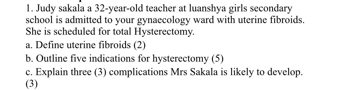 1. Judy sakala a 32-year-old teacher at | StudyX