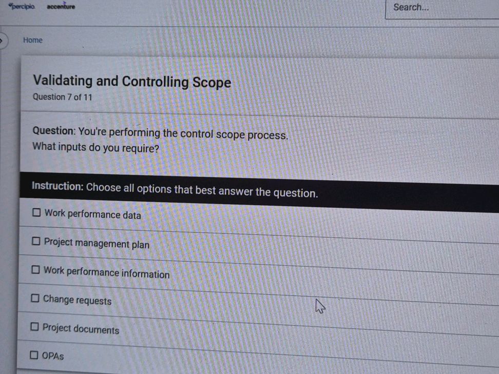 Question: You're performing the control | StudyX