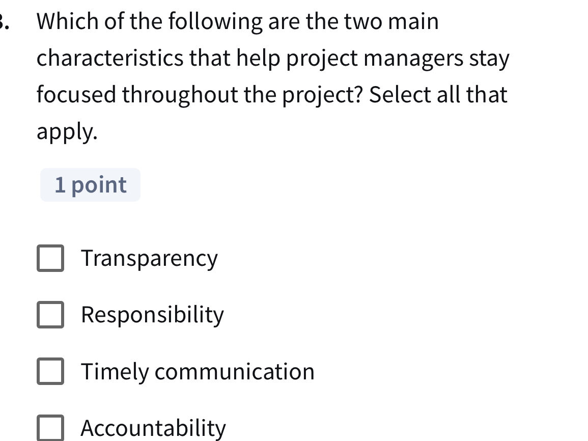 8. Which of the following are the two main | StudyX