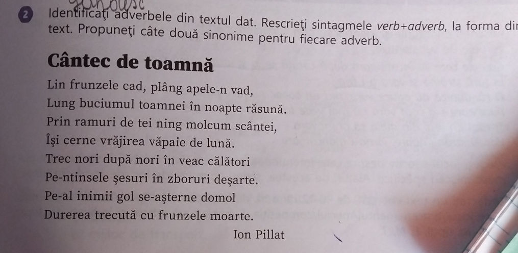 Identificați adverbele din textul dat. | StudyX
