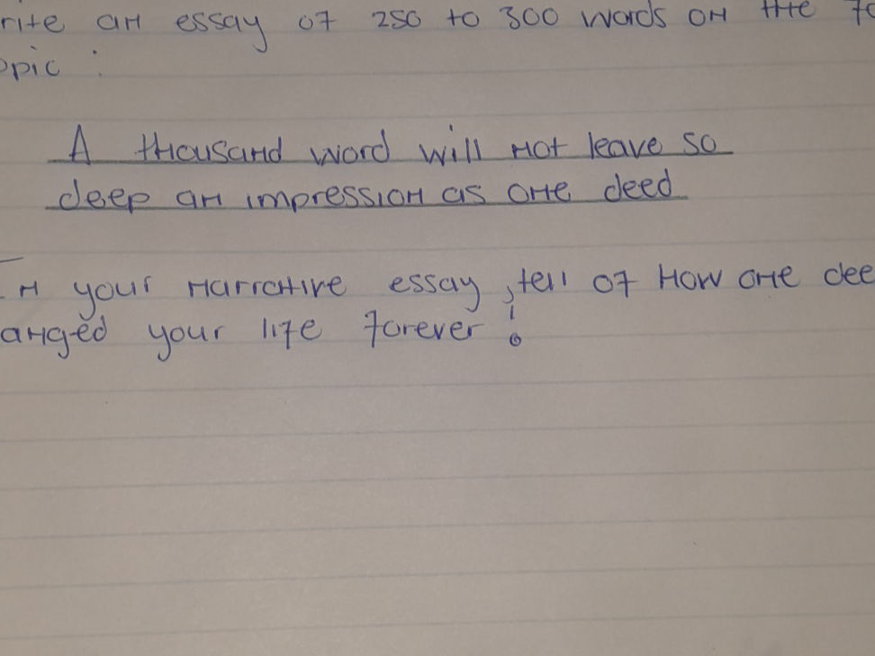 Write an essay of 250 to 300 words on the | StudyX