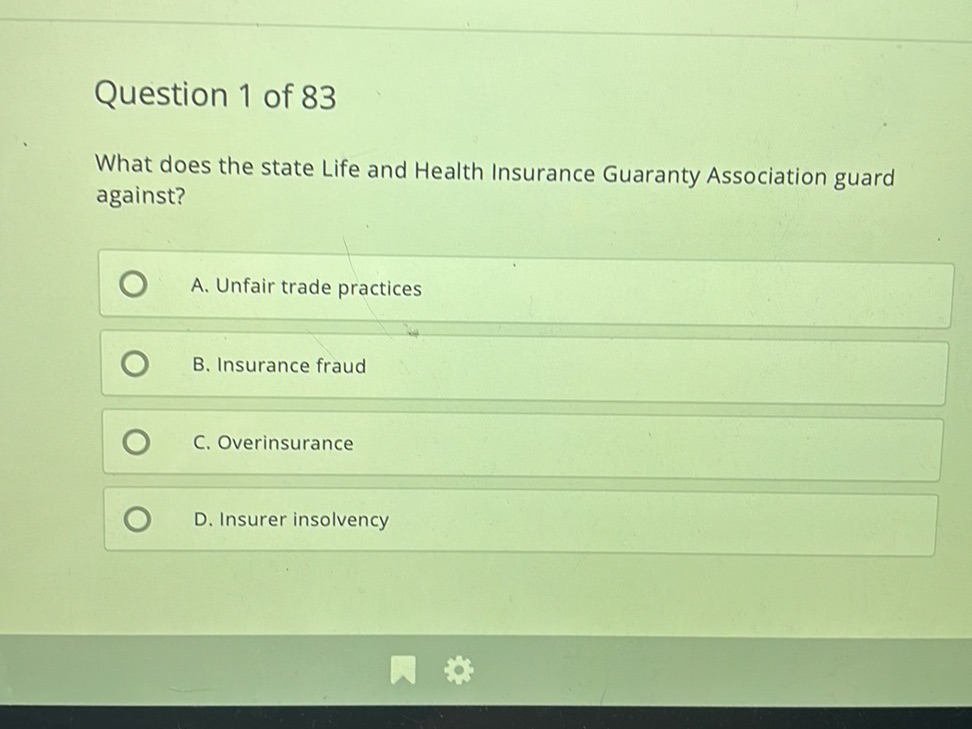 What does the state Life and Health | StudyX