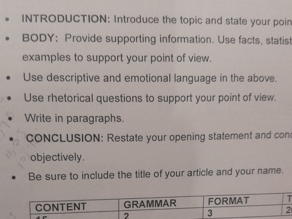 INTRODUCTION: Introduce the topic and state | StudyX