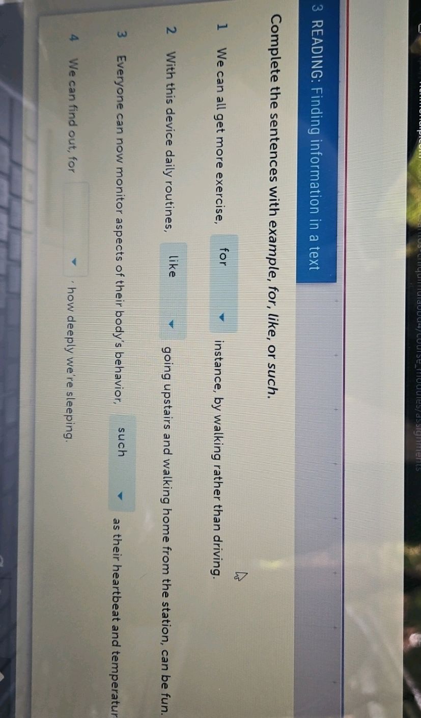 3 READING: Finding information in a text | StudyX