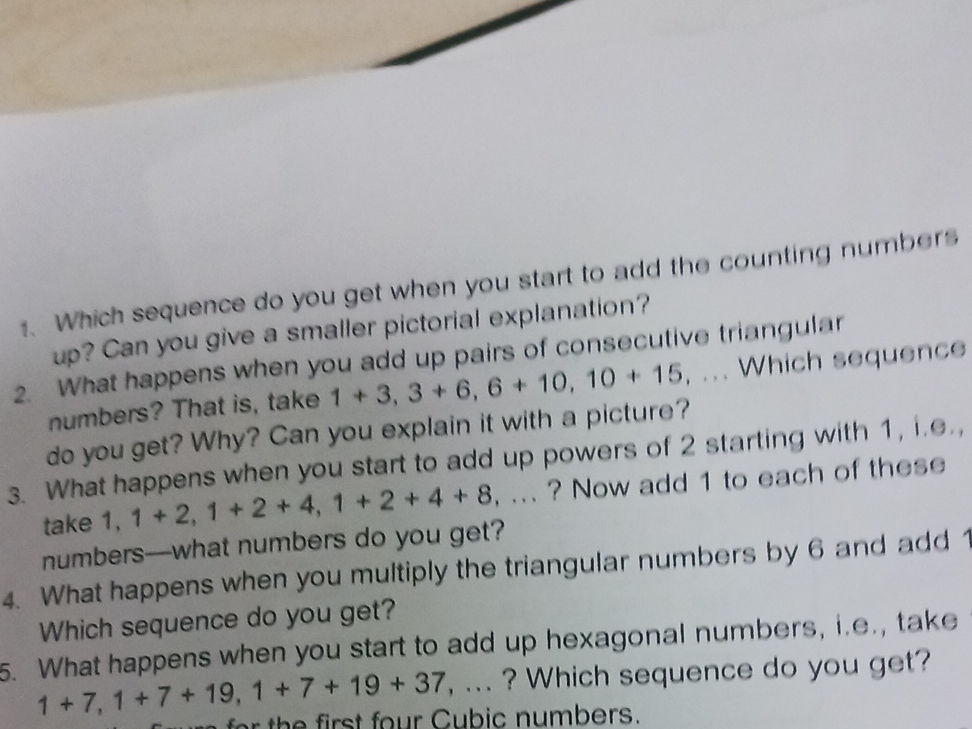 1. Which sequence do you get when you start | StudyX