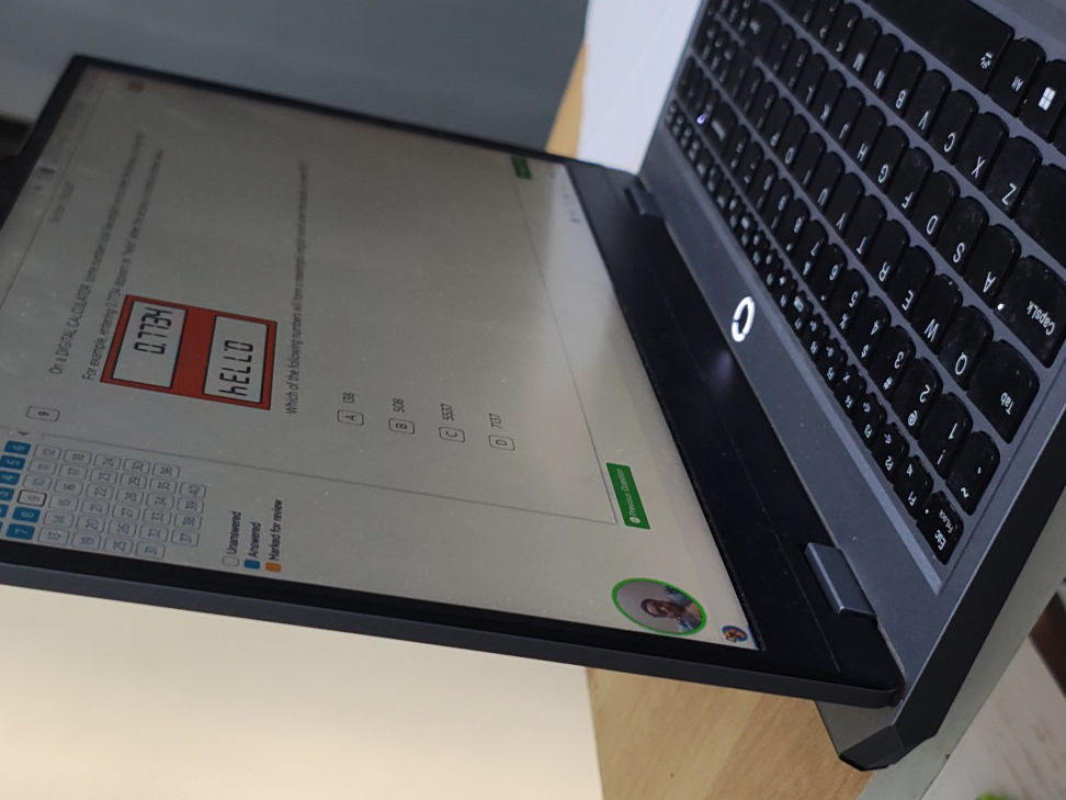 On a DIGITAL CALCULATOR some numbers look | StudyX