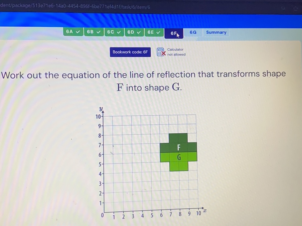 Work out the equation of the line of | StudyX