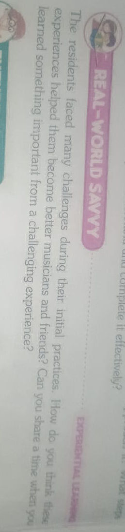 The residents faced many challenges during | StudyX