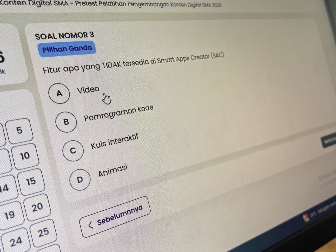 Fitur apa yang TIDAK tersedia di Smart Apps | StudyX