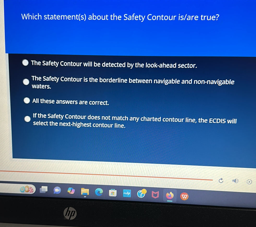 Which statement(s) about the Safety Contour | StudyX