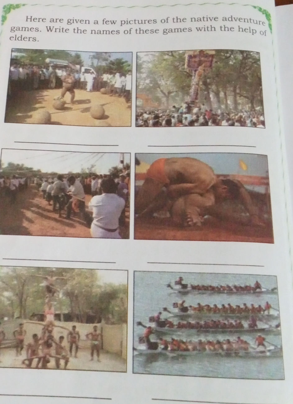 Here are given a few pictures of the native | StudyX