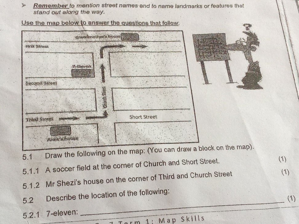 Use the map below to answer the questions | StudyX