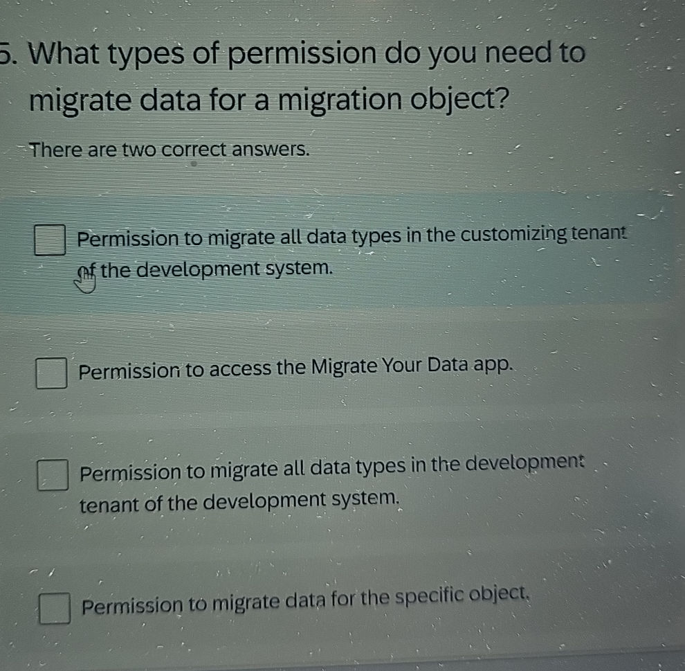 5. What types of permission do you need to | StudyX