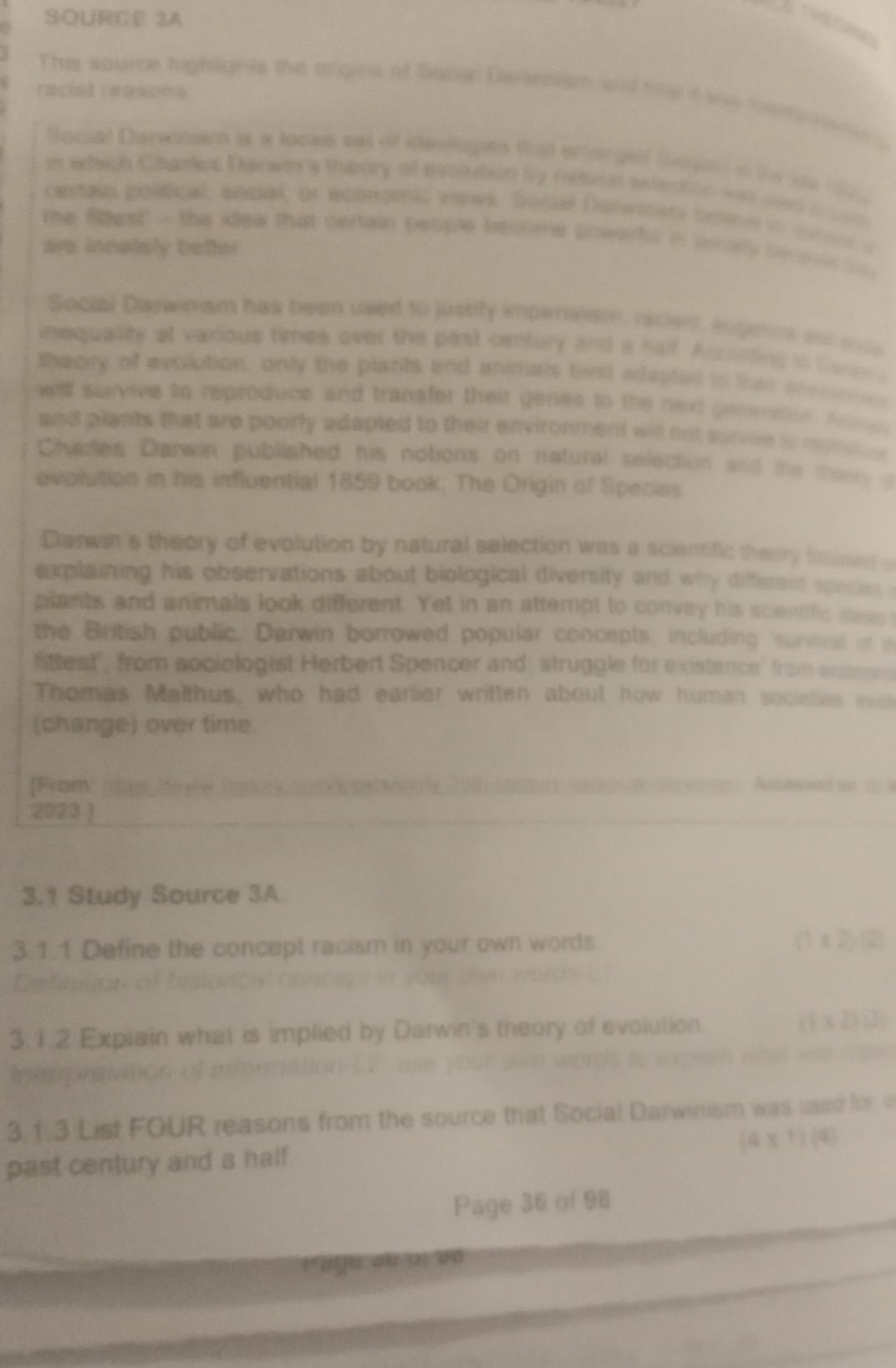 3.1 Study Source 3A. 3.1.1 Define the | StudyX