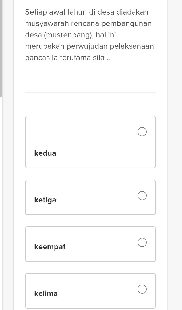 Setiap awal tahun di desa diadakan | StudyX