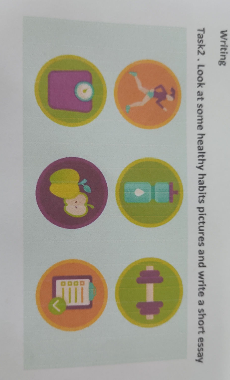Task2. Look at some healthy habits pictures | StudyX