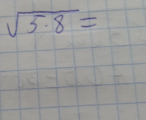 Simplifying Square Roots: Calculate √5 * 8 | StudyX
