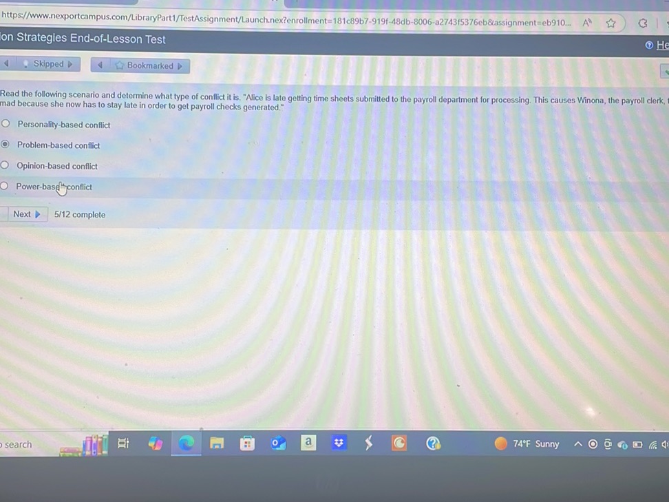 Read the following scenario and determine | StudyX
