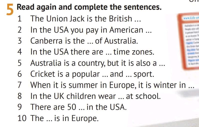 5 Read again and complete the sentences. 1 | StudyX